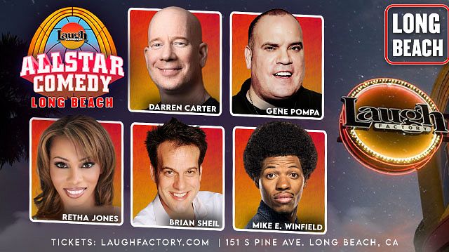 All Star Comedy Tickets at Laugh Factory Long Beach in Long Beach by ...