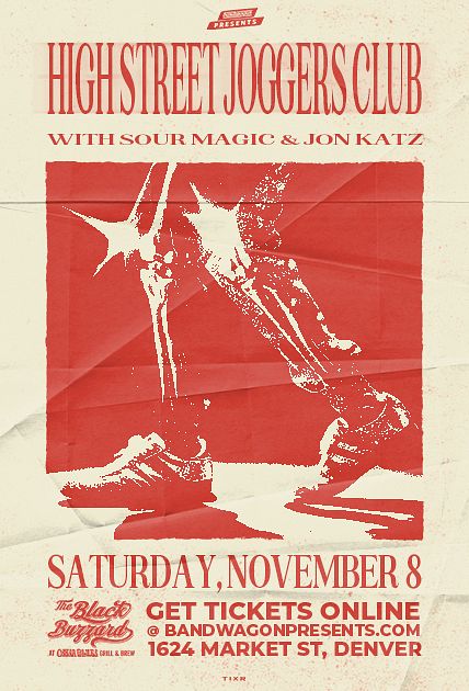High Street Joggers Club, Sour Magic, Jon Katz Tickets at The Black ...