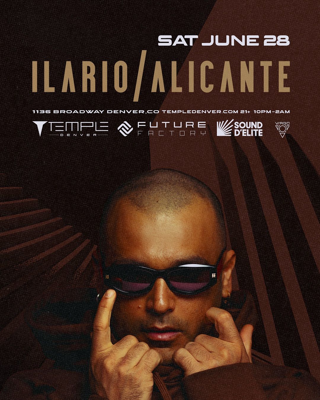 Ilario Alicante Tickets at Temple Nightclub in Denver by Temple ...