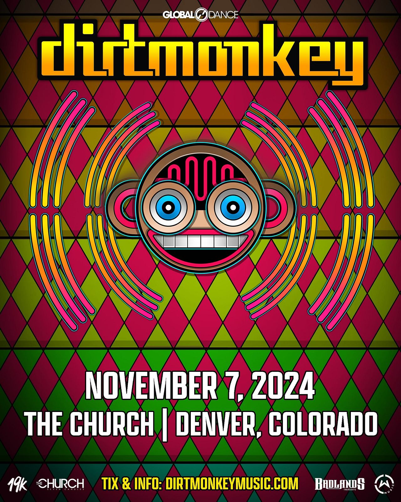 Dirt Monkey Tickets at The Church Nightclub in Denver by The Church ...