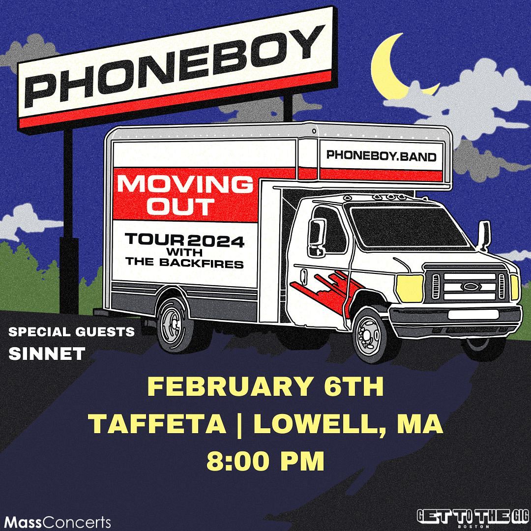 Phoneboy w/ The Backfires Tickets at Taffeta Music Hall in Lowell by ...