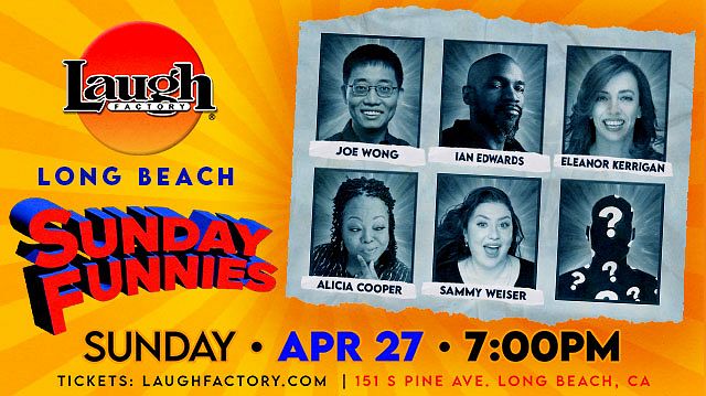 Sunday Funnies Tickets at Laugh Factory Long Beach in Long Beach by ...