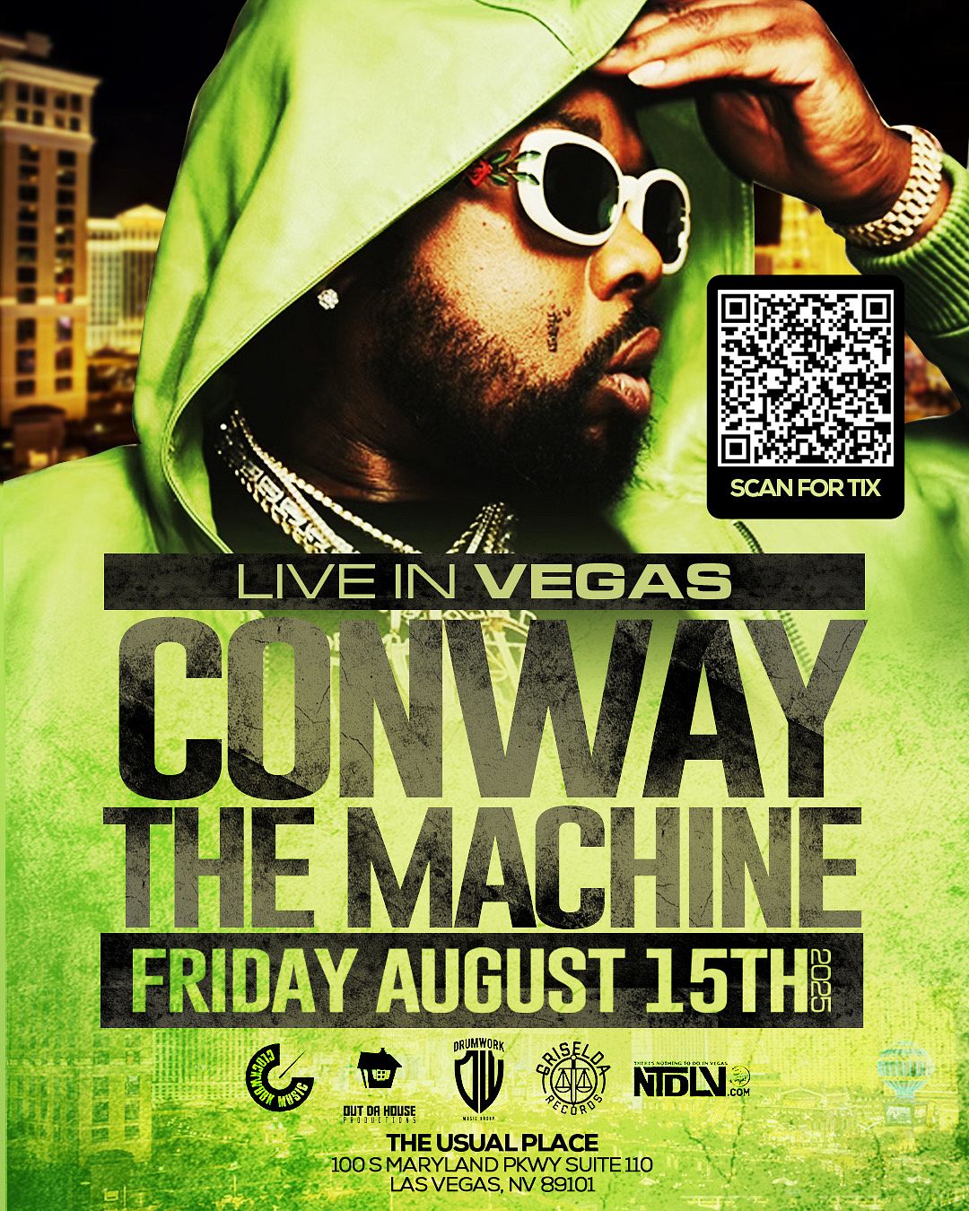 CONWAY THE MACHINE LIVE IN LAS VEGAS!!!! Tickets at The Usual Place in ...