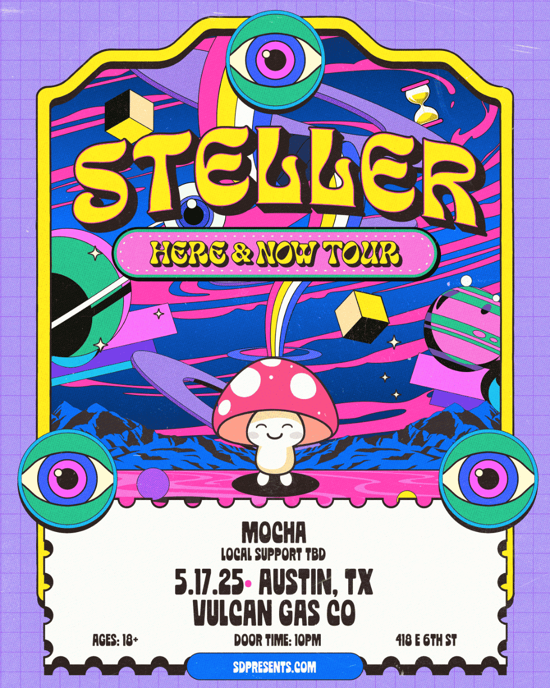 SDPRESENTS: STELLER | AUSTIN, TX Tickets at Vulcan Gas Company in ...