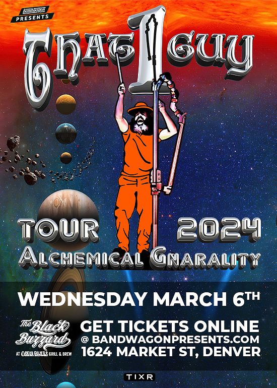 That 1 Guy Tickets at The Black Buzzard at Oskar Blues Denver in Denver ...