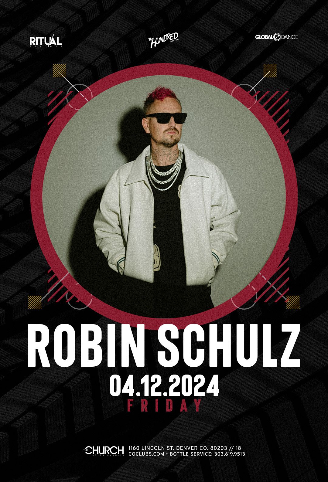 ROBIN SCHULZ Tickets at The Church Nightclub in Denver by The Church ...