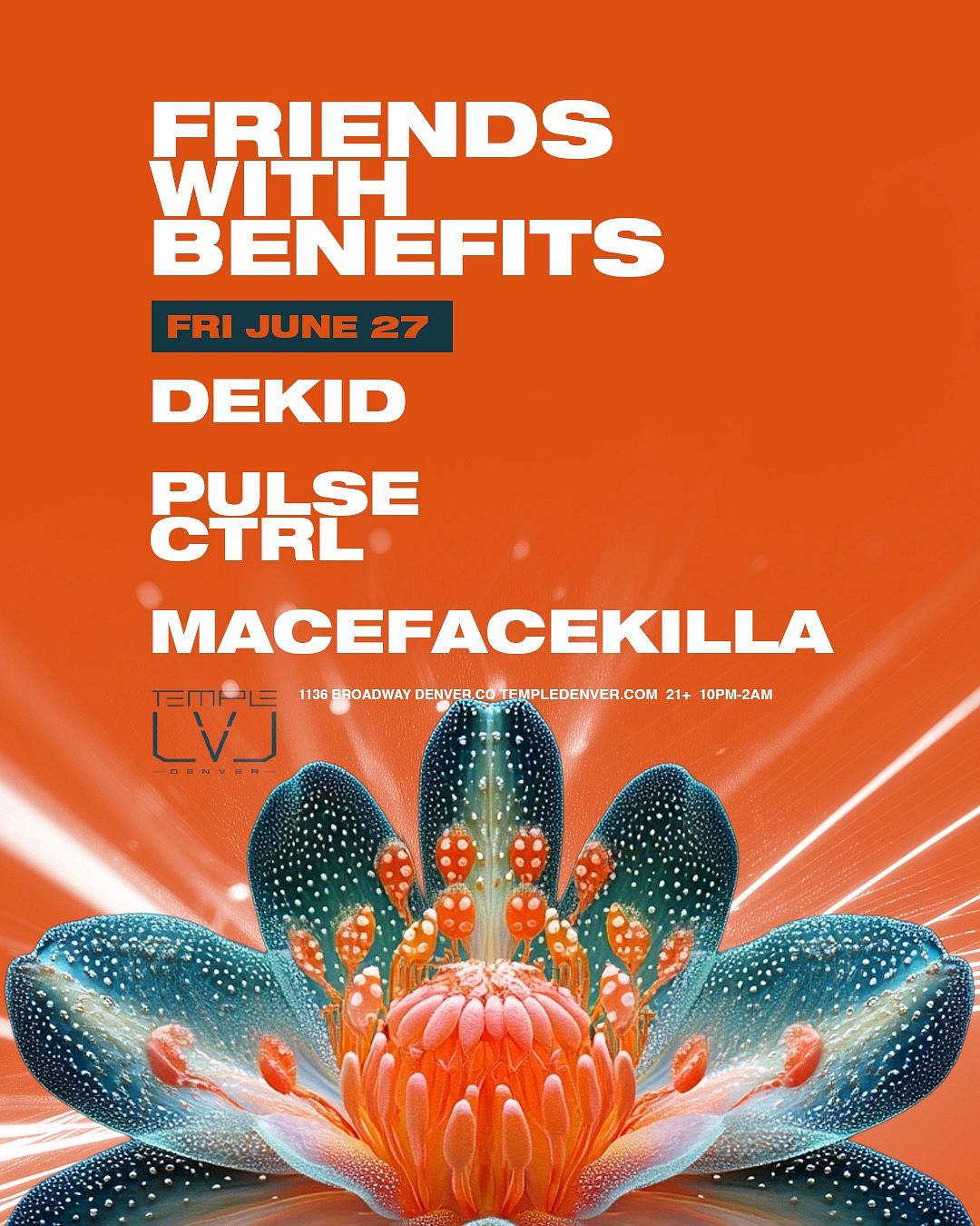 Friends with Benefits in LVL Tickets at Temple Nightclub in Denver by ...