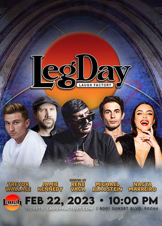 Leg Day Tickets at Laugh Factory Hollywood in Los Angeles by Laugh ...