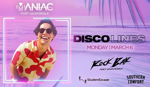 DISCOLINES - March 6th Tickets at Rock Bar in Fort Lauderdale by ...