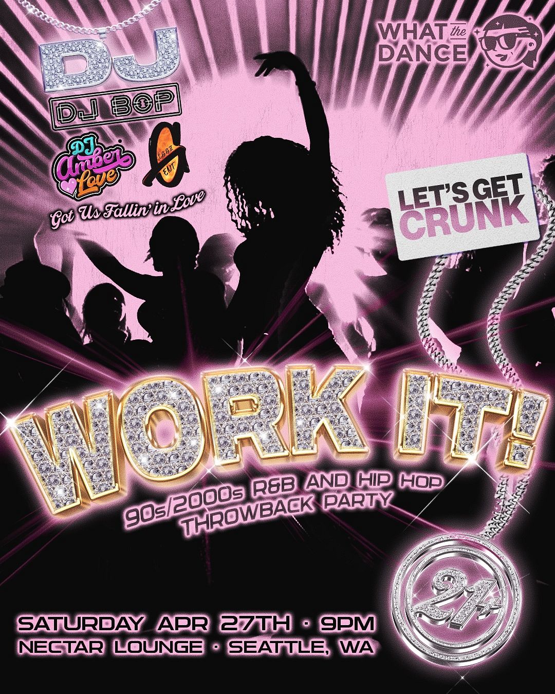 WORK IT! 90s/2000s R&B and Hip Hop Throwback Party feat DJ Bop Tickets at Nectar Lounge in ...