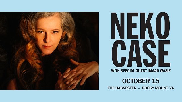 Neko Case Tickets at The Harvester Performance Center in Rocky Mount by ...