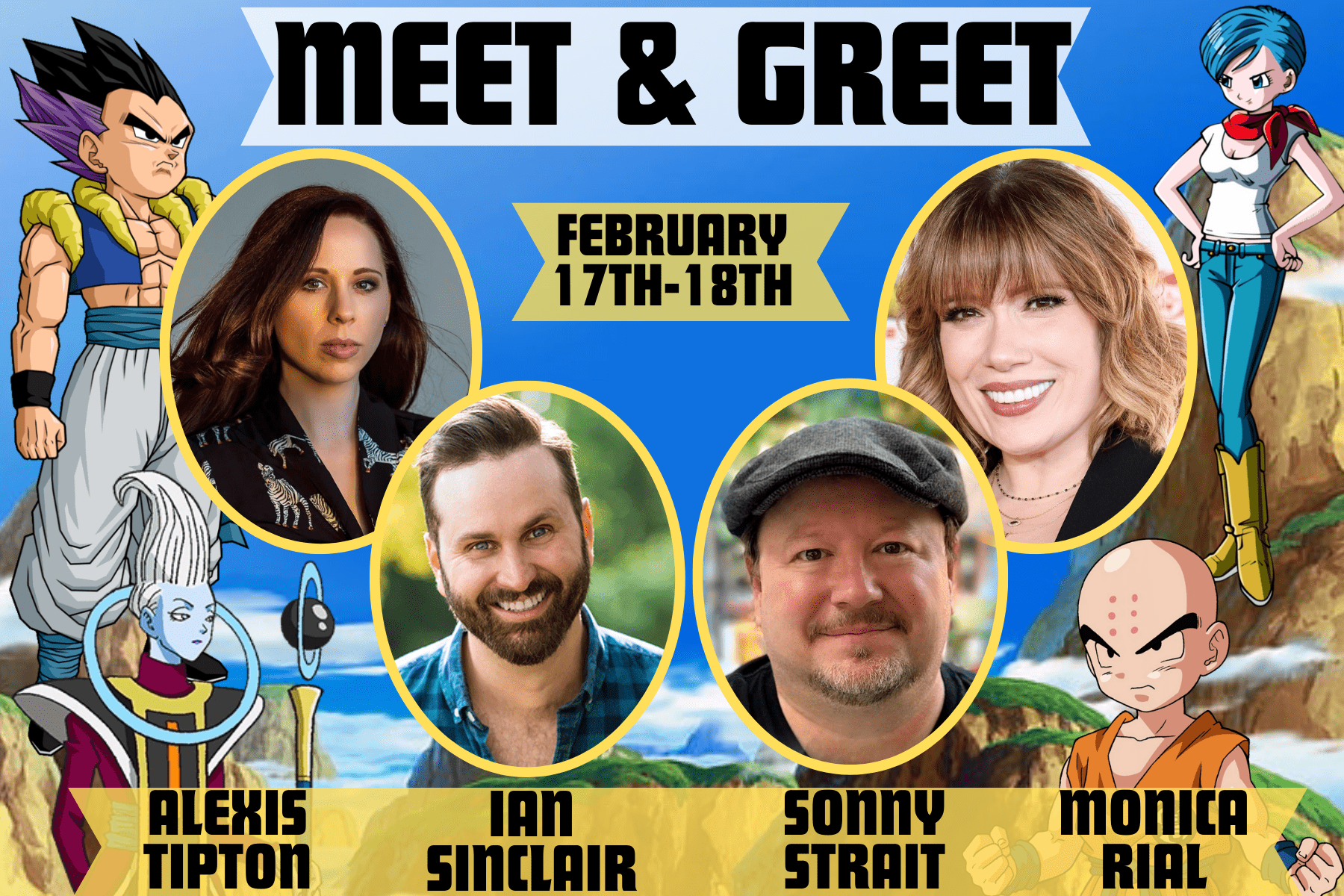 DBZ Meet & Greet Signing Tickets at OG Collectibles in Downey by OG Collectibles | Tixr