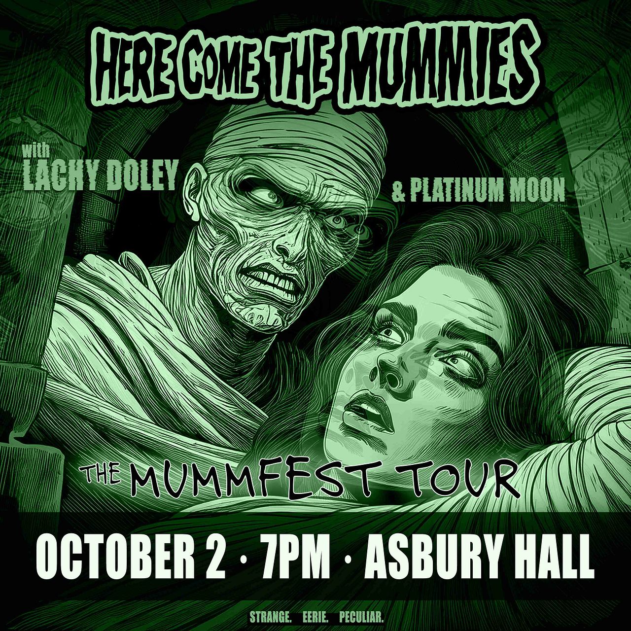 Here Come the Mummies w Lachy Doley, Platinum Moon Tickets at Asbury ...