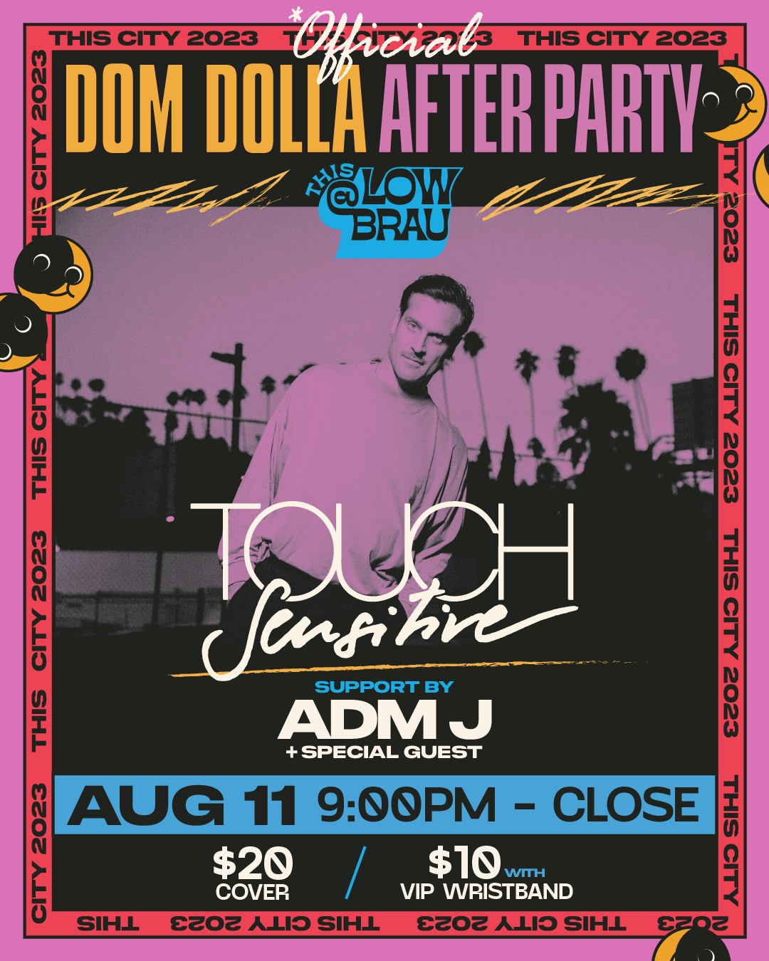 Touch Sensitive (DJ Set) Tickets at LowBrau in Sacramento by LowBrau | Tixr