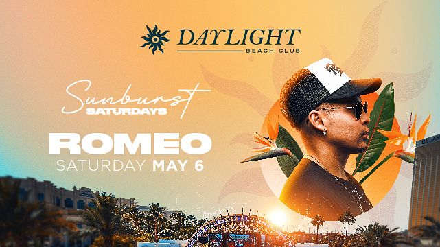 ROMEO REYES Tickets at DAYLIGHT Beach Club in Las Vegas by Daylight ...