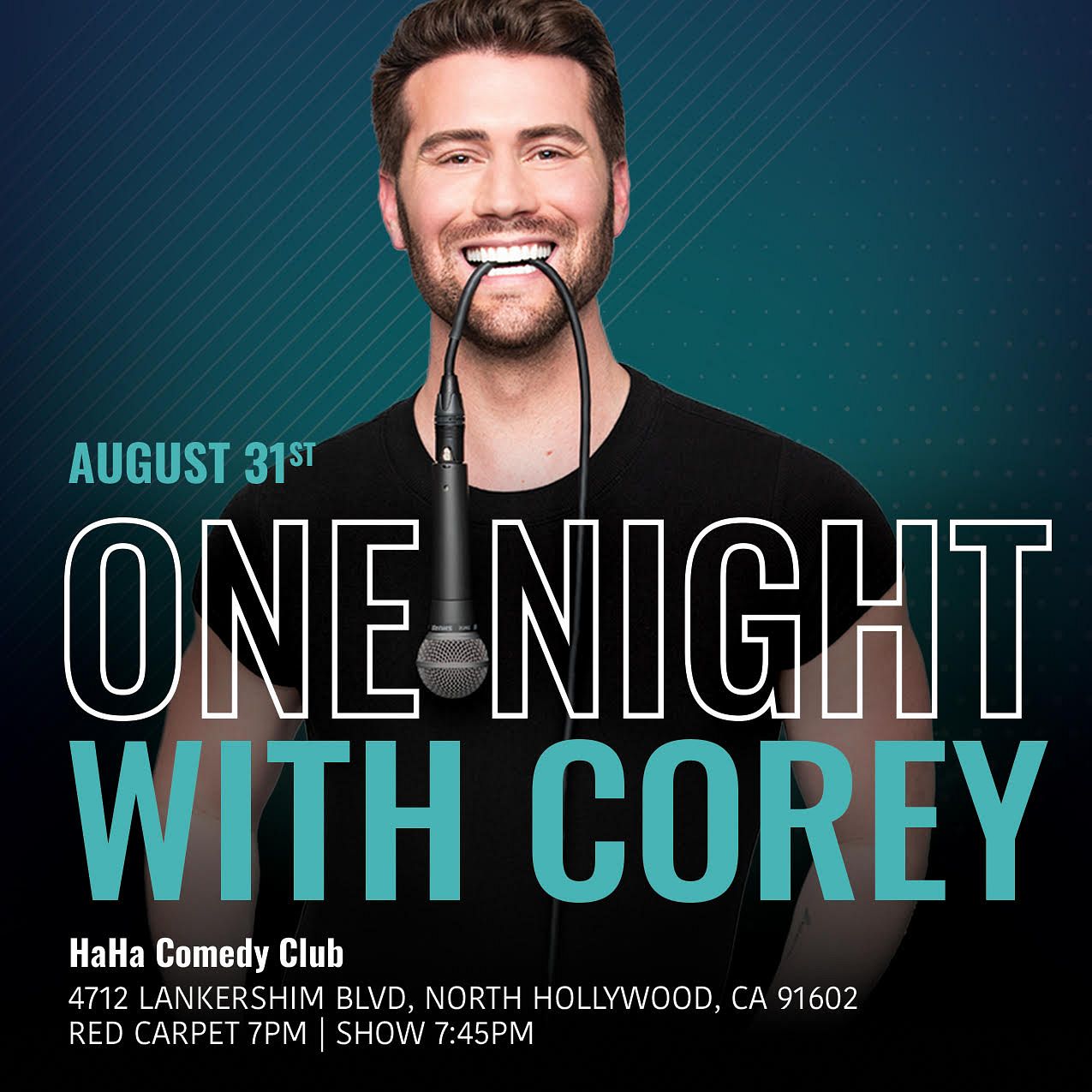 One Night With Corey Tickets at Ha Ha Comedy Club in Los Angeles by ...