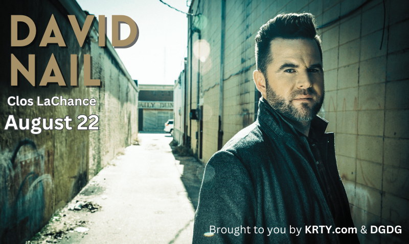 KRTY.com Presents David Nail Tickets at Clos LaChance Winery in San ...
