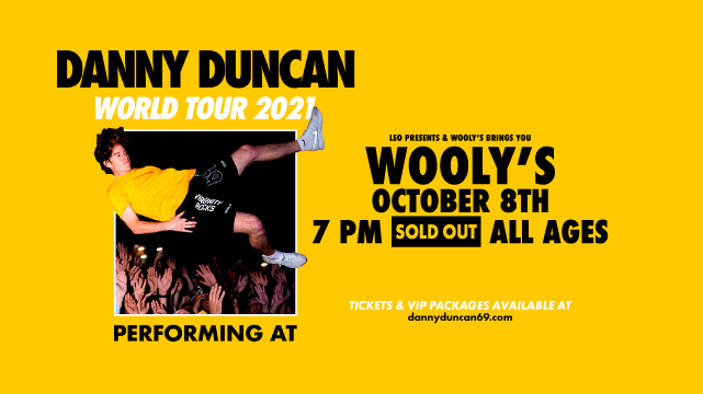 Danny Duncan Tickets at Wooly's in Des Moines by First Fleet Concerts ...