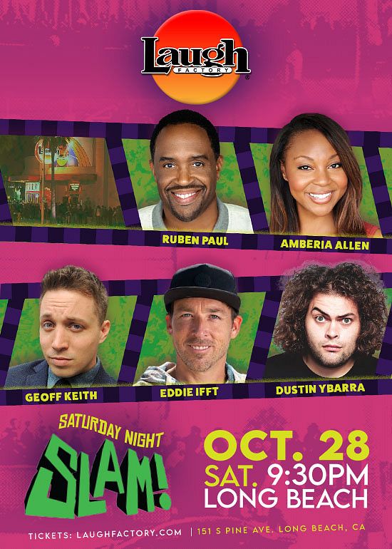 Saturday Night Slam Tickets at Laugh Factory Long Beach in Long Beach ...
