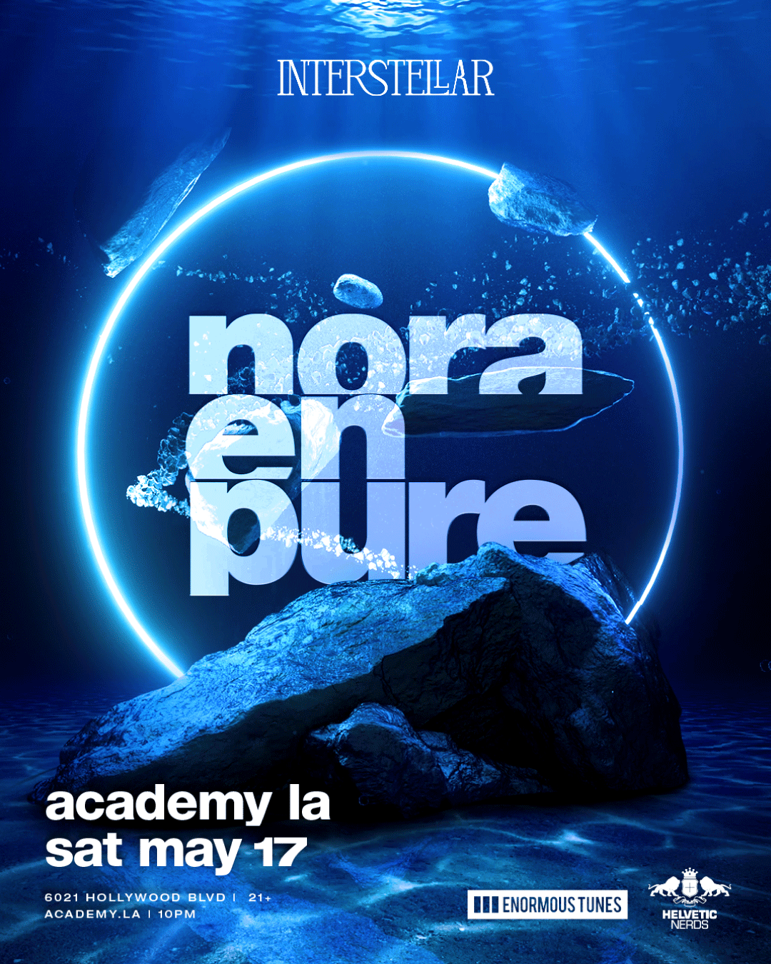 Nora En Pure Tickets at Academy Nightclub in Los Angeles by Academy | Tixr