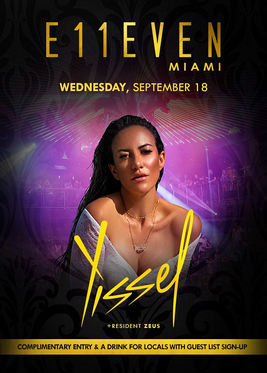 YISSEL Tickets at E11EVEN Miami in Miami by 11 Miami | Tixr