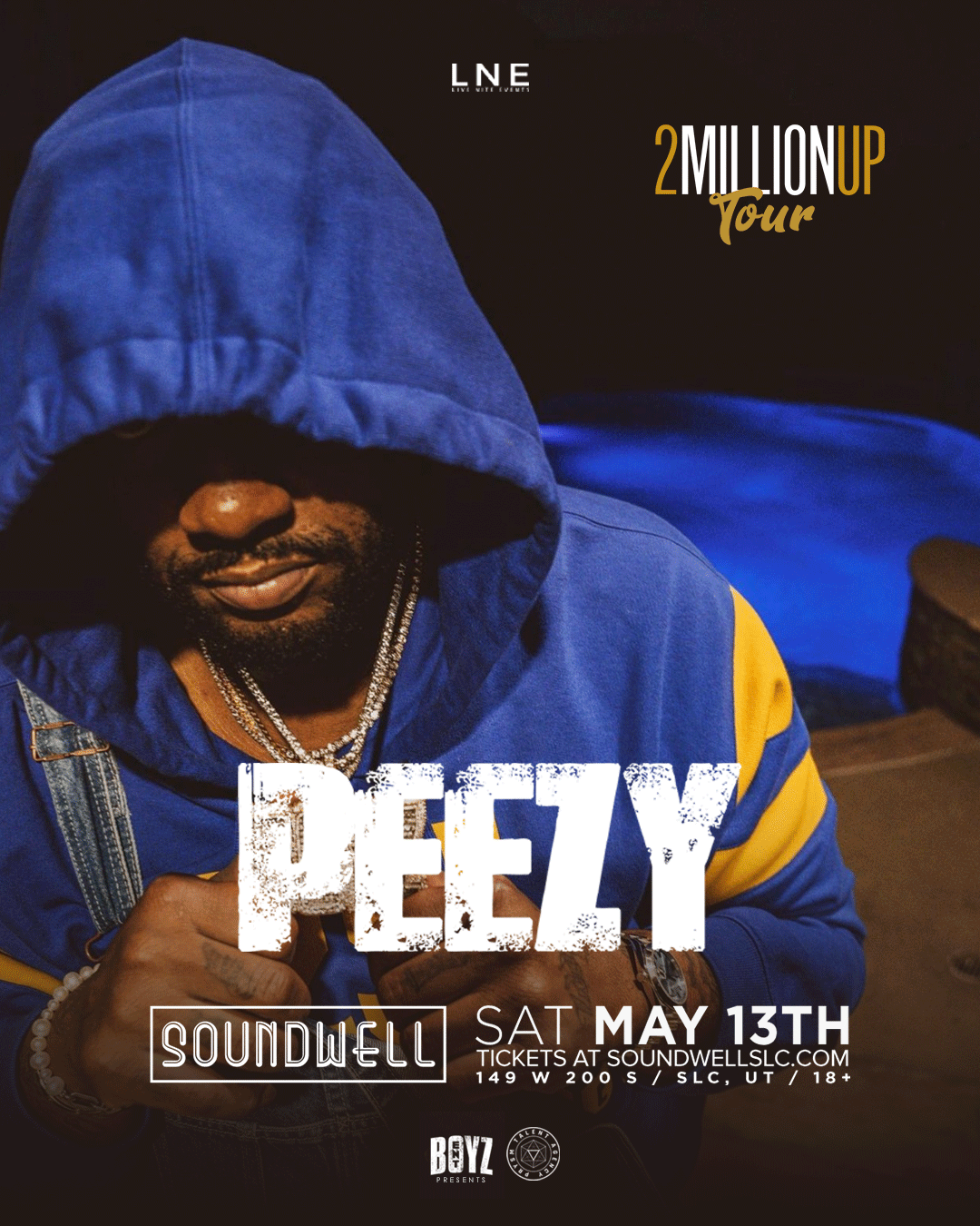 Peezy at Soundwell Tickets at Soundwell in Salt Lake City by LNE ...