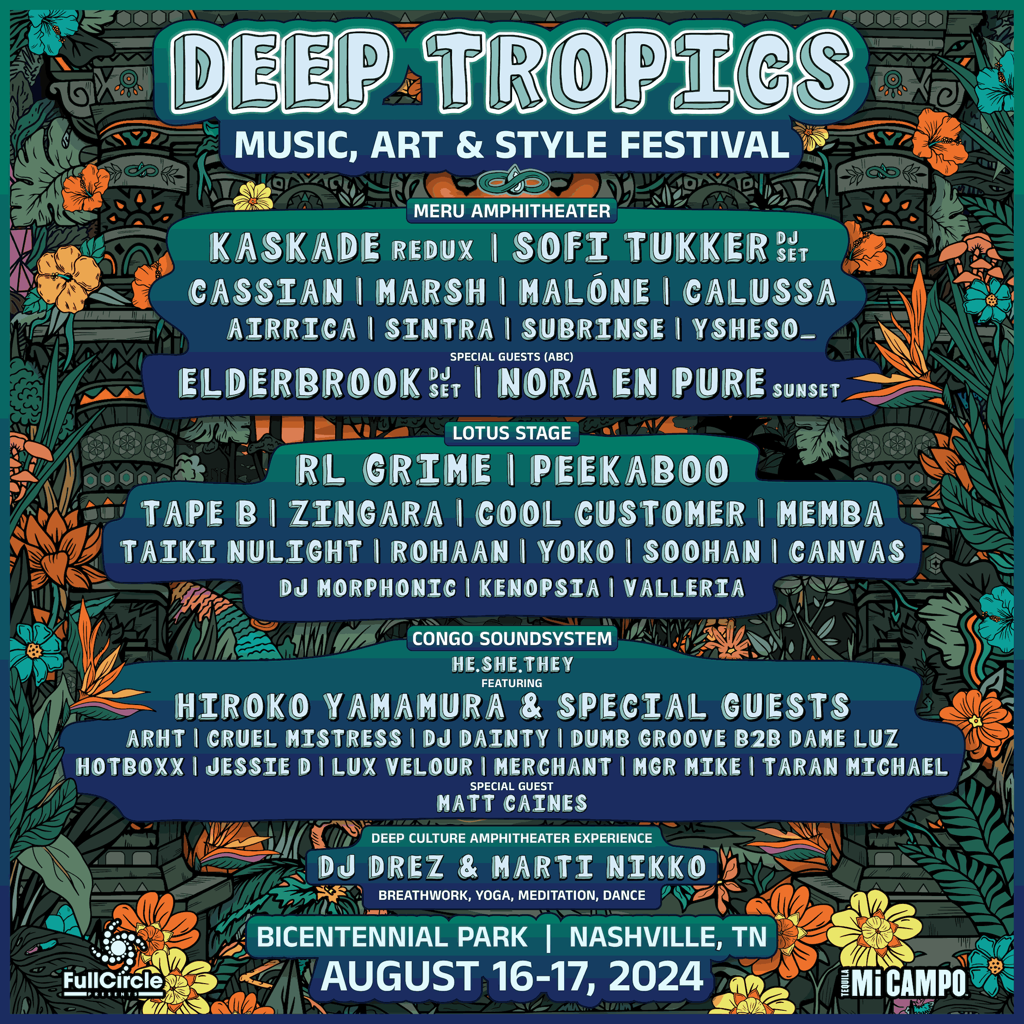 Deep Tropics Festival [Day 1] Tickets at Bicentennial Capitol Mall ...