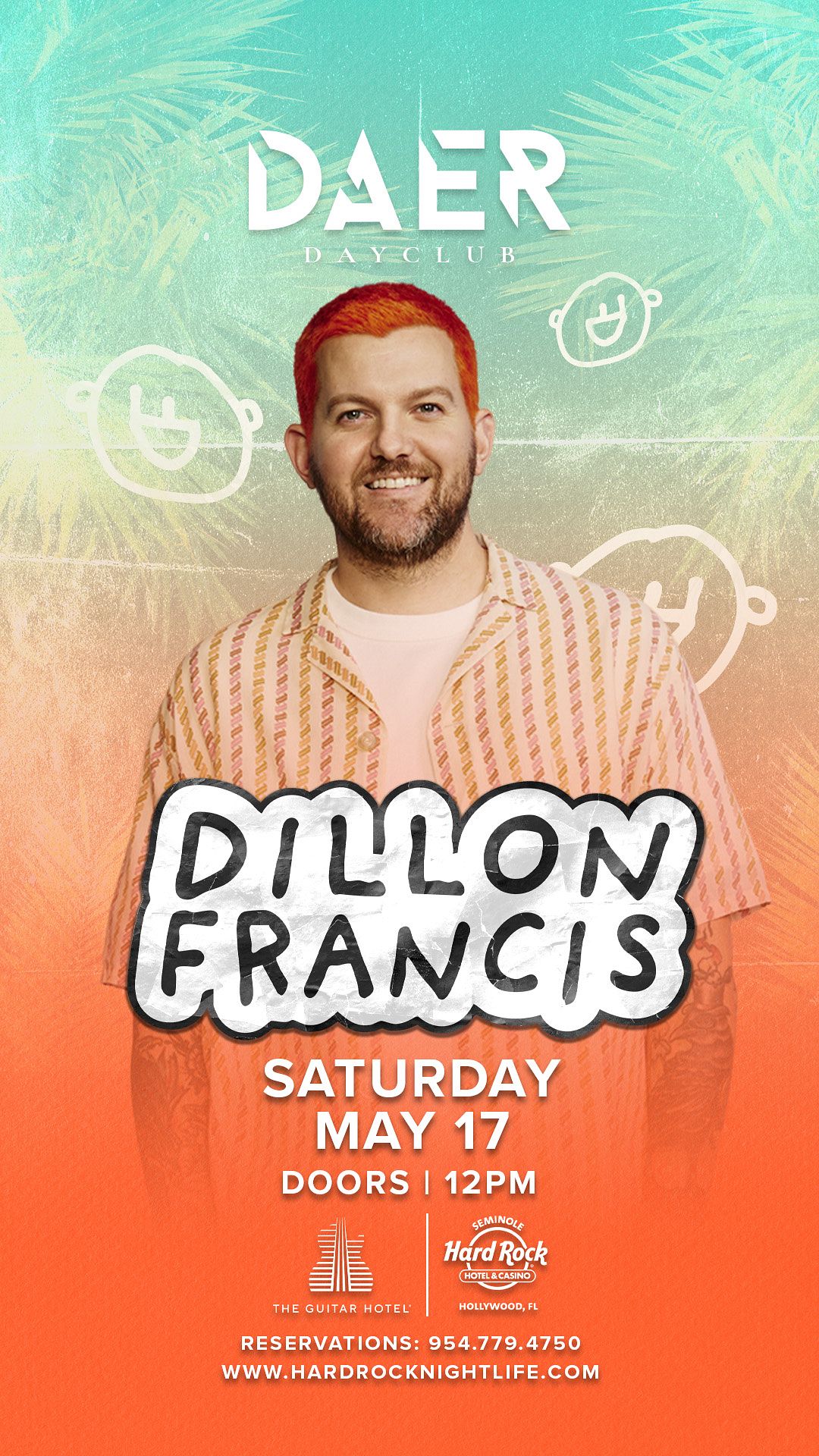 Dillon Francis | DAER Dayclub Tickets at DAER Dayclub South Florida in ...