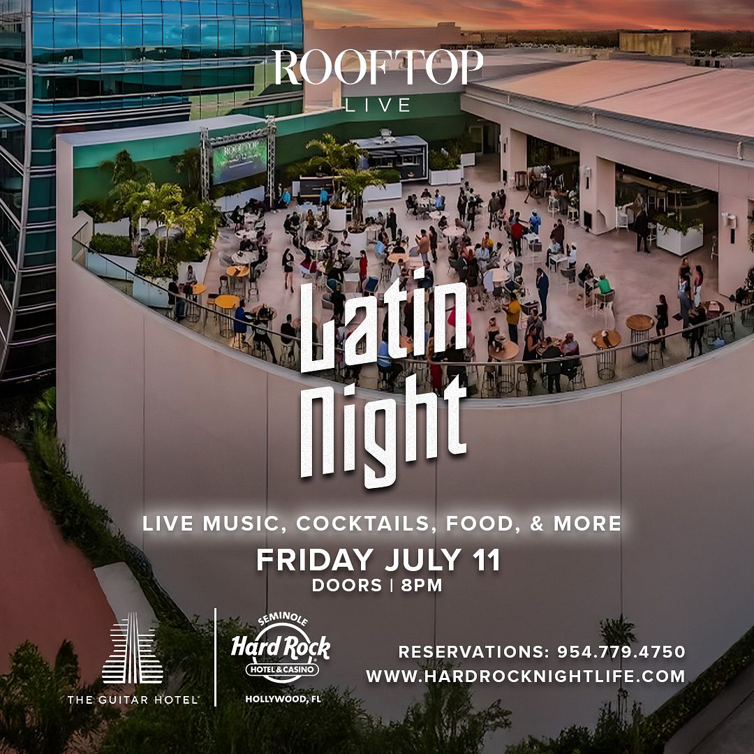 Friday, July 11th | Rooftop Live Tickets at Rooftop Live in Hollywood ...