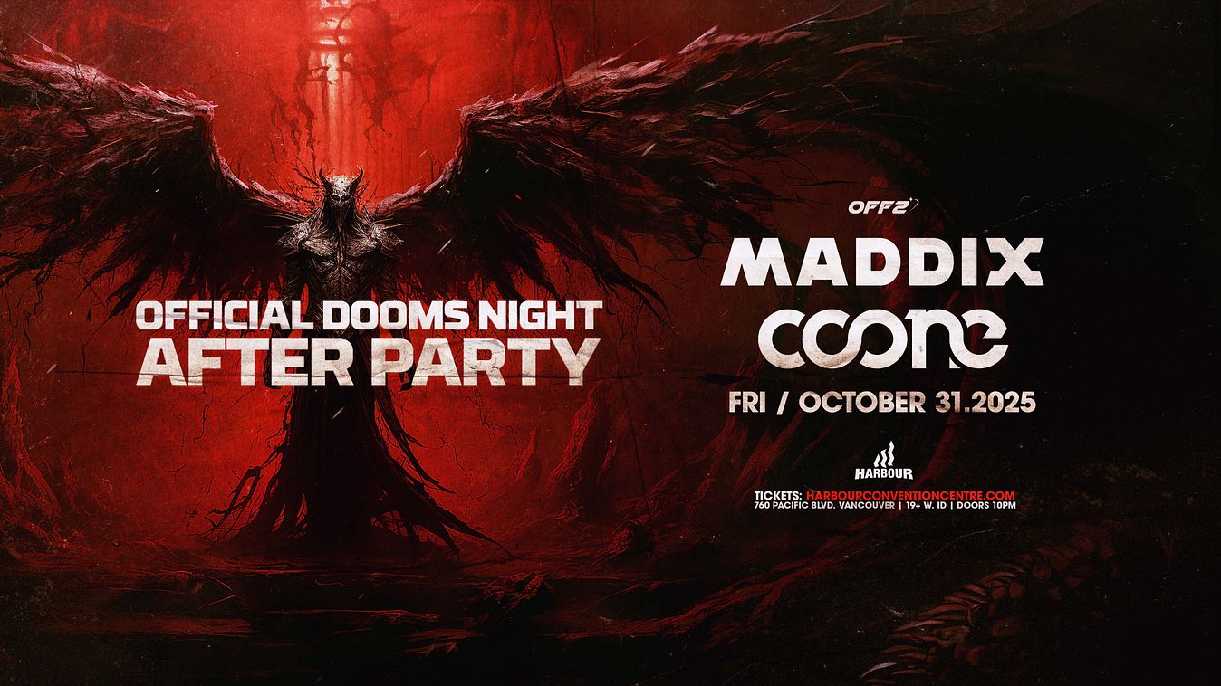 DOOMS NIGHT DAY 1 AFTER PARTY - SPECIAL GUESTS Tickets at Harbour Event ...
