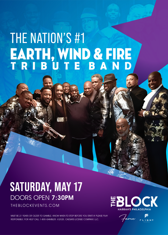 Earth Wind & Fire Tribute Band at The Block Tickets at The Block at ...