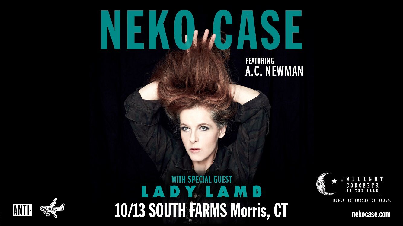 Neko Case featuring A. C. Newman Tickets at South Farms in Morris by ...