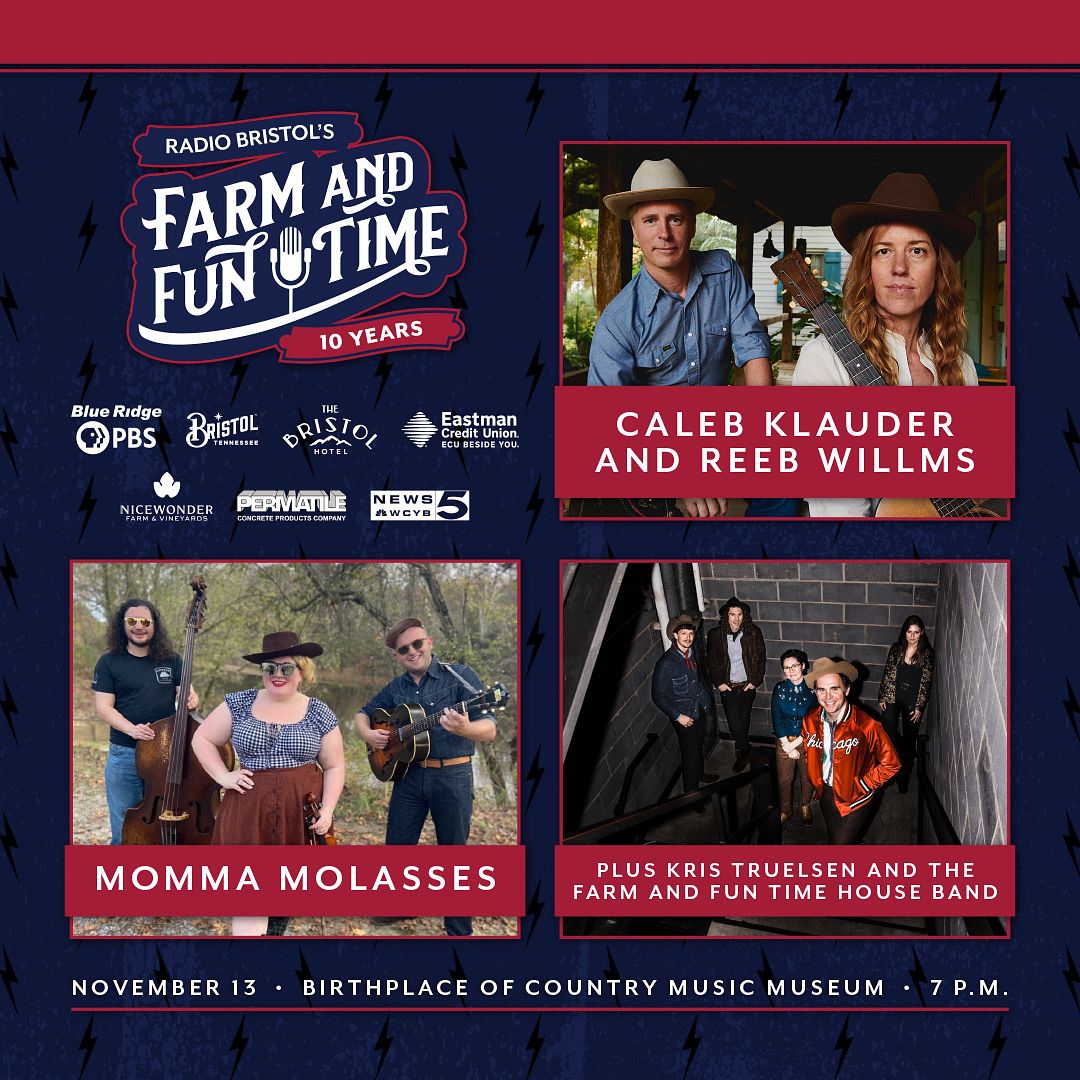 Farm & Fun Time: Caleb Klauder and Momma Molasses Tickets at Birthplace ...