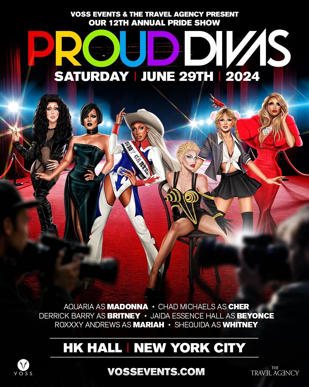 Proud Divas Tickets at HK Hall in New York by Voss Events | Tixr