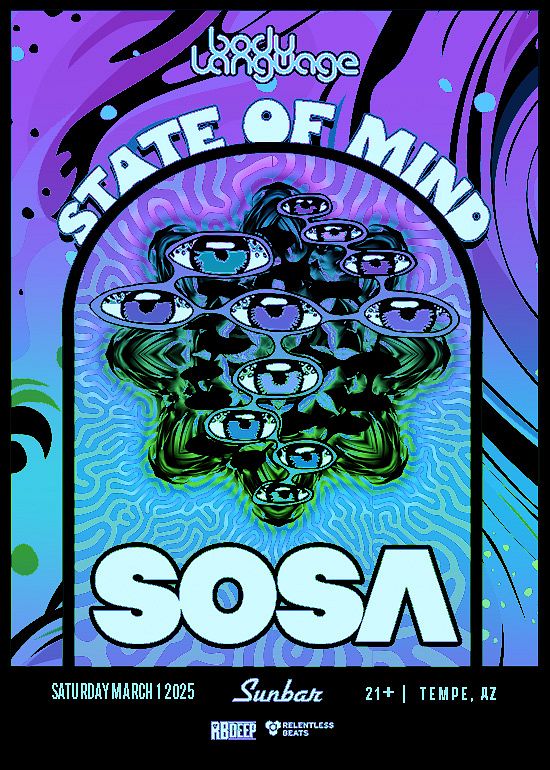 SOSA UK Tickets at Sunbar Tempe in Tempe by .Relentless Beats | Tixr