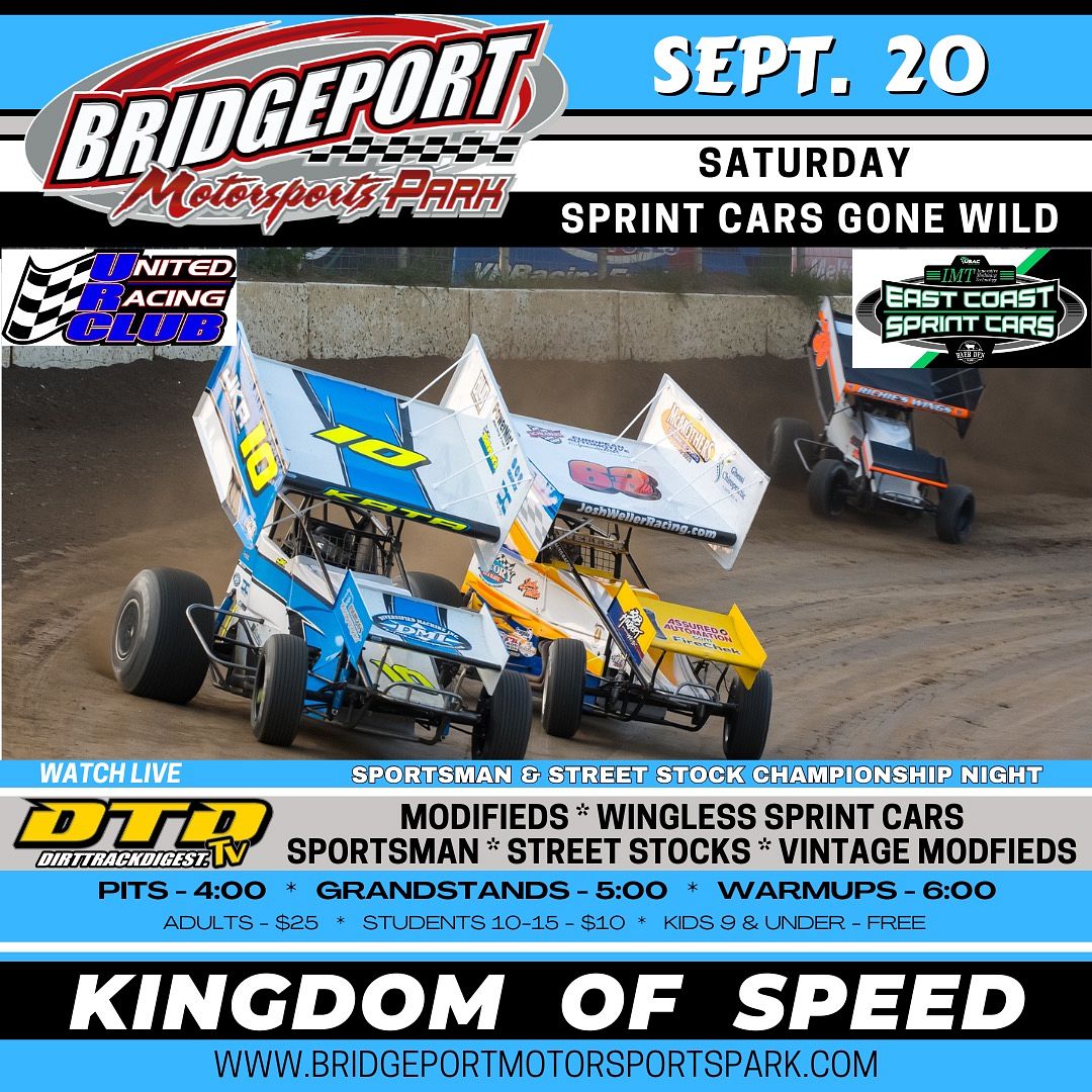 Sprint Cars Gone Wild Tickets at Bridgeport Motorsports Park in ...