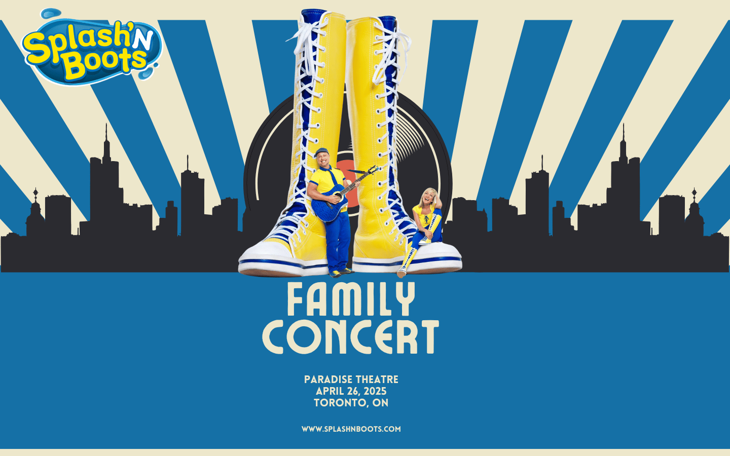 Splash'N Boots Tickets at Paradise Theatre in Toronto by Noisemaker ...