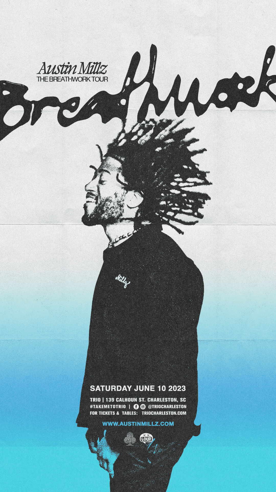 Austin Millz Tickets at Trio in Charleston by Loud Crowd Charleston | Tixr