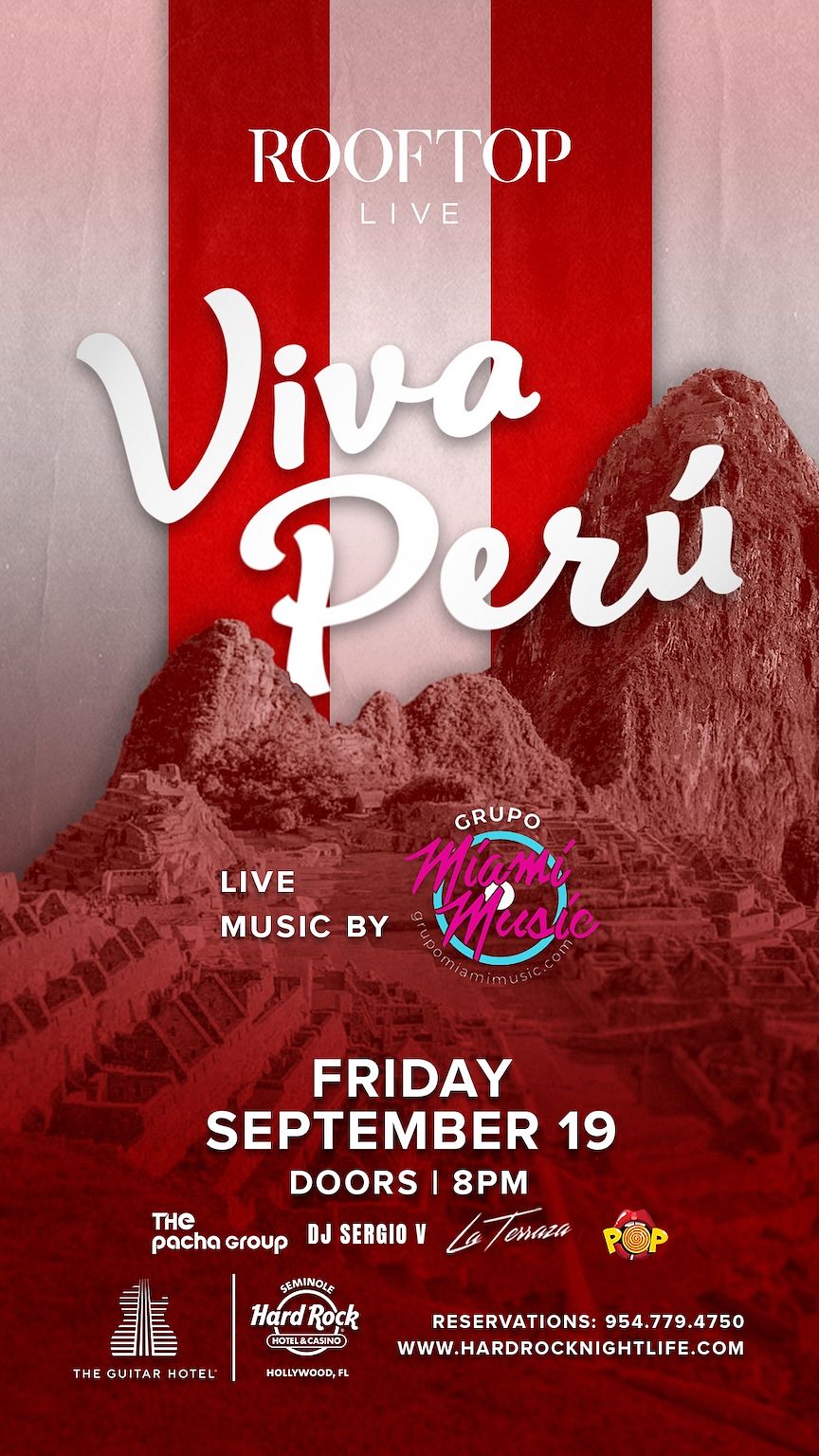 Viva Peru | Rooftop Live Tickets at Rooftop Live in Hollywood by ...