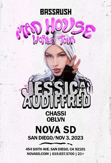 Jessica Audiffred Tickets at Nova SD in San Diego by Nova SD | Tixr