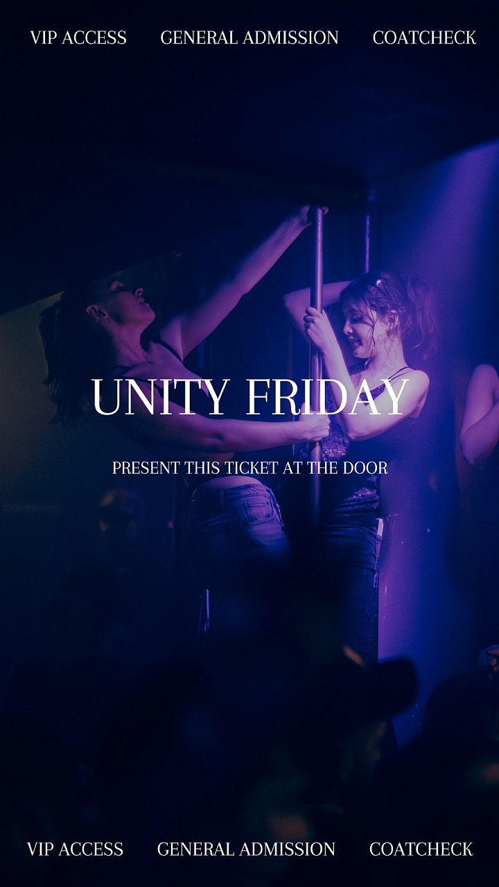Unity - Friday Tickets at Club Unity in Montréal by Club Unity | Tixr