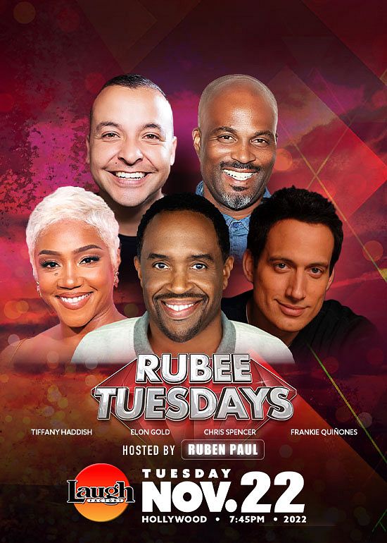 Rubee Tuesdays Tickets at Laugh Factory Hollywood in Los Angeles by ...