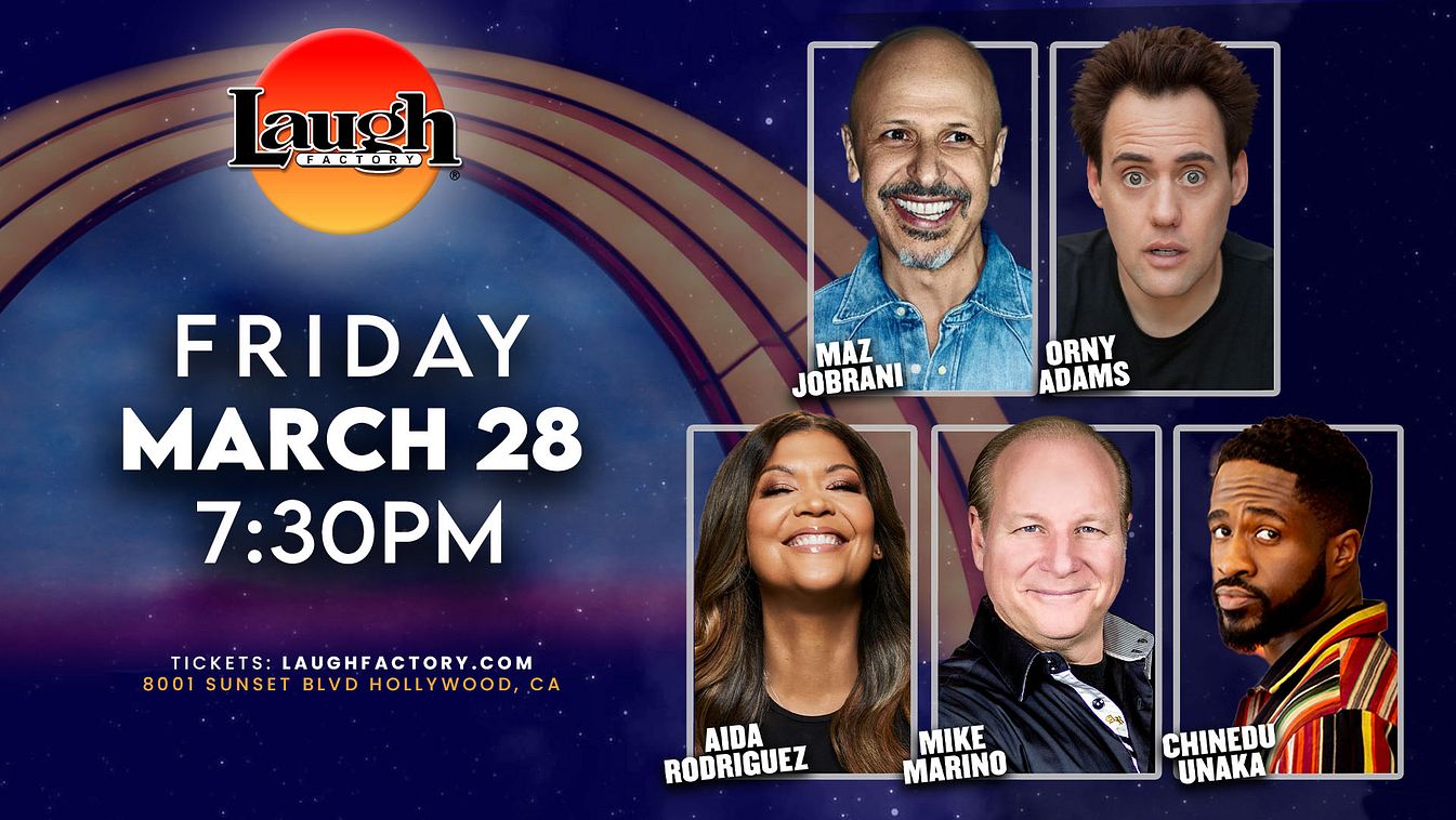 Friday Night All-Star Tickets at Laugh Factory Hollywood in Los Angeles by Laugh Factory ...