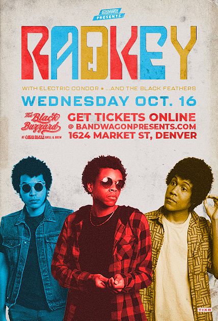 Radkey, Electric Condor, Ripcords Tickets at The Black Buzzard at Oskar ...