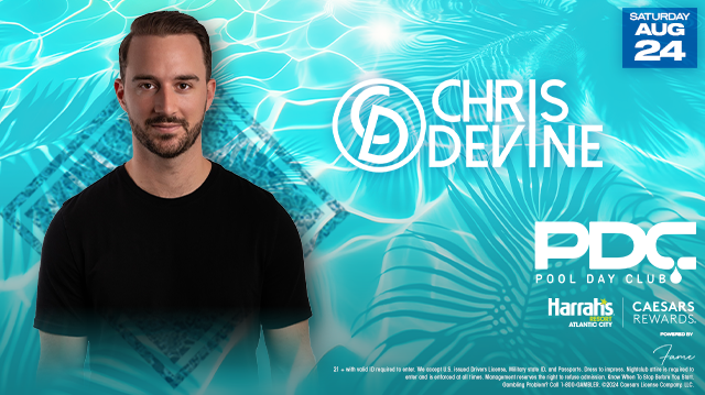 CHRIS DEVINE at The Pool Day Club Tickets at The Pool at Harrah's ...