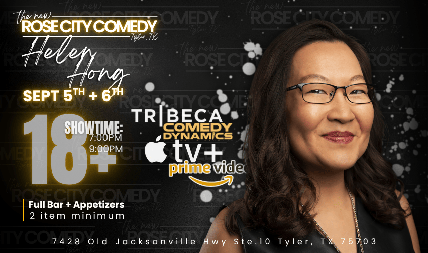HELEN HONG Tickets at Rose City Comedy in Tyler by Rose City Comedy ...