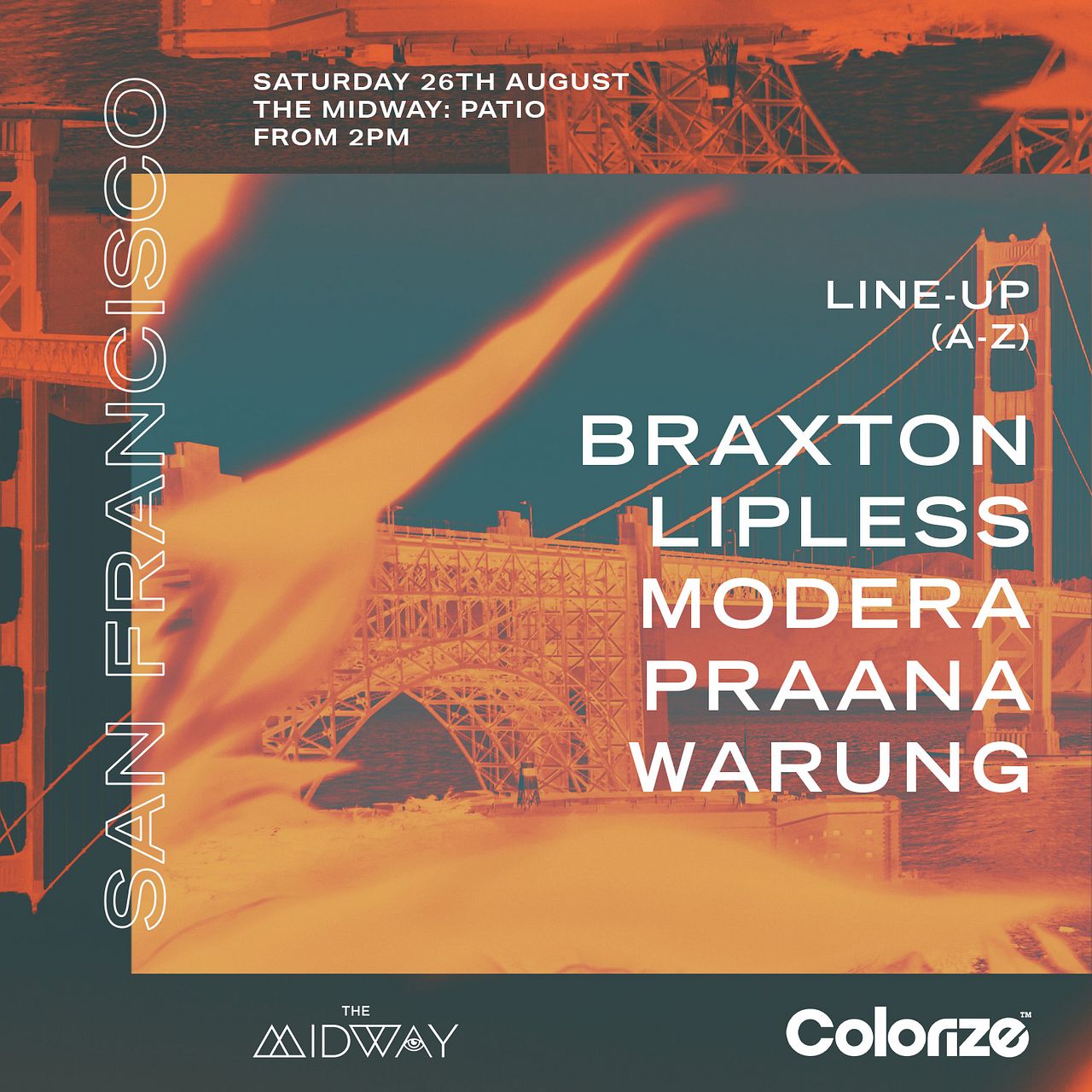 Colorize San Francisco Showcase Tickets at The Midway in San Francisco ...