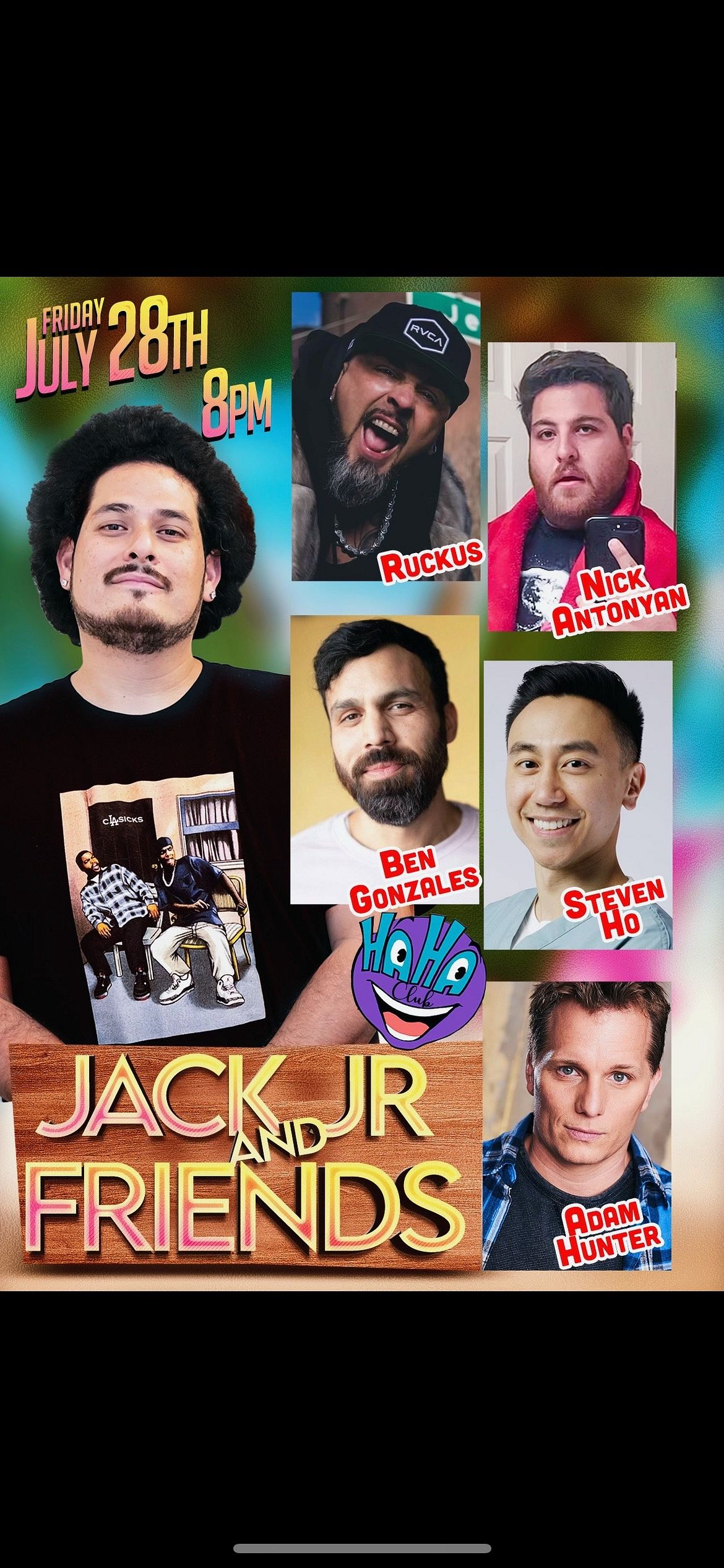 Jack Jr. & Friends Tickets at Ha Ha Comedy Club in Los Angeles by Haha ...