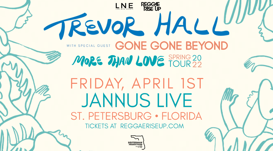 Trevor Hall at Jannus Live Tickets at Jannus Live in St. Petersburg by ...