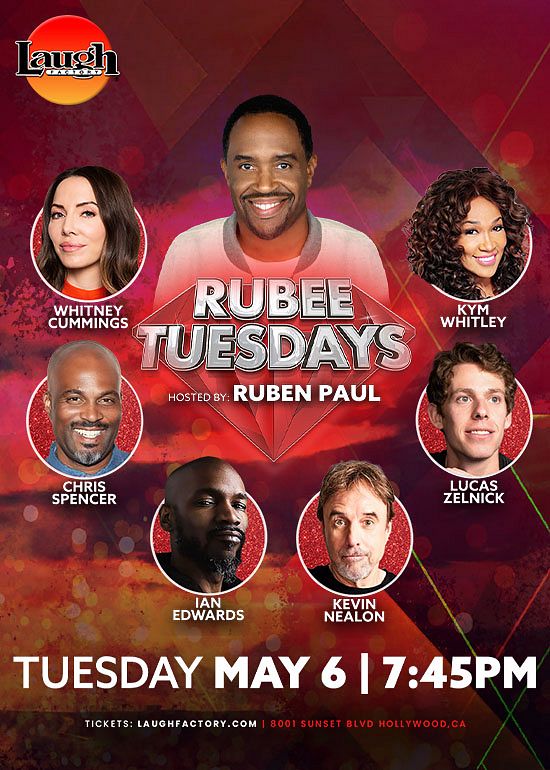 Rubee Tuesdays Tickets at Laugh Factory Hollywood in Los Angeles by ...